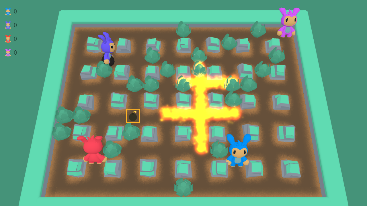 3d Bomber Bunny A Game Example From The Gdevelop Game Making App Gdevelop