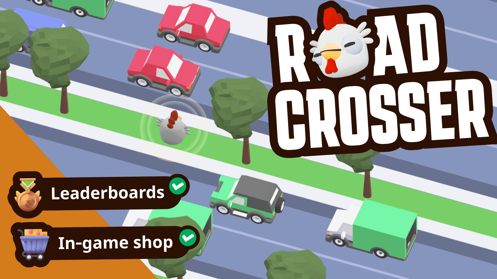 Road Crosser A Game Example From The Gdevelop Game Making App Gdevelop