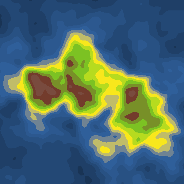 Marching squares island generator - a game example from the GDevelop ...