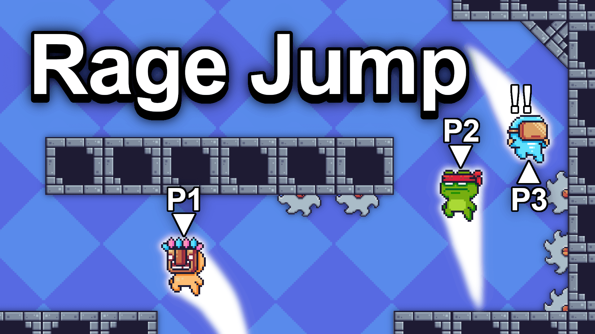 Multiplayer Jump Game A Game Example From The Gdevelop Game Making