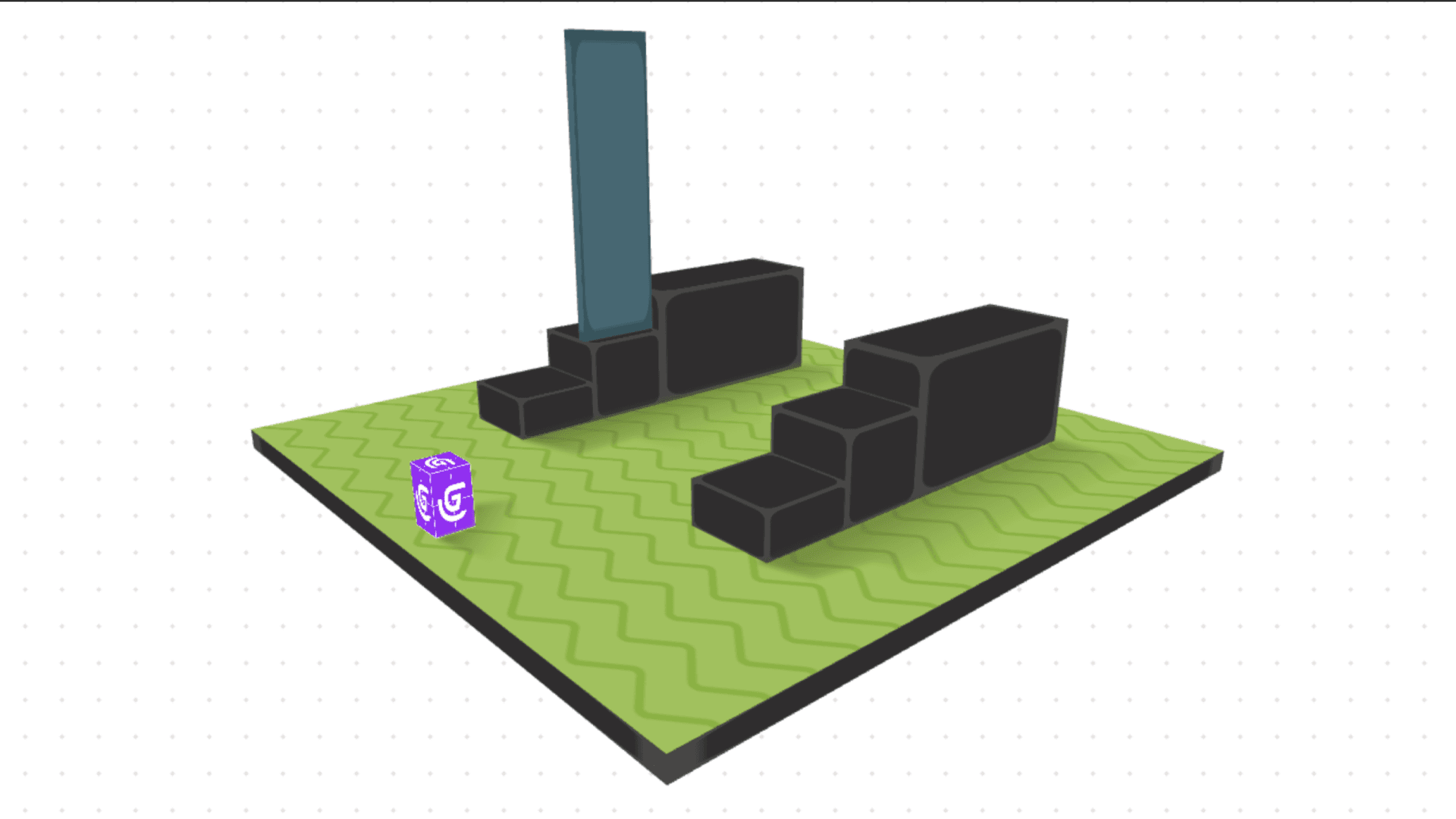 3d First Person A Game Example From The Gdevelop Game Making App
