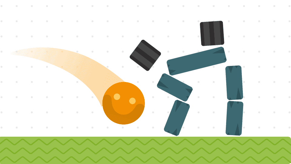 2D Physics Game - a game example from the GDevelop game making app | GDevelop