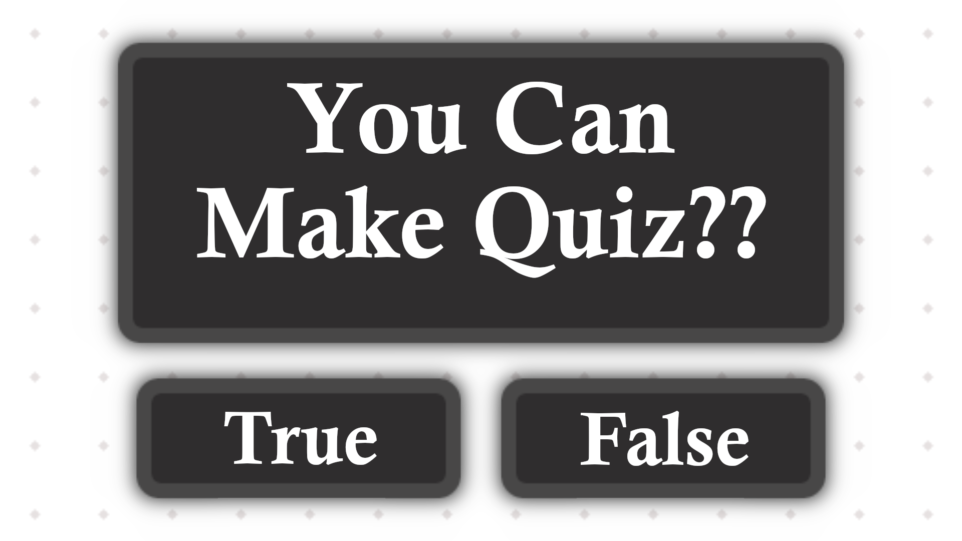 Quiz game - a game example from the GDevelop game making app | GDevelop