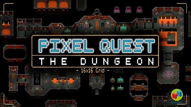 2D Pixel Quest - The Dungeon - a premium asset pack to build games with ...