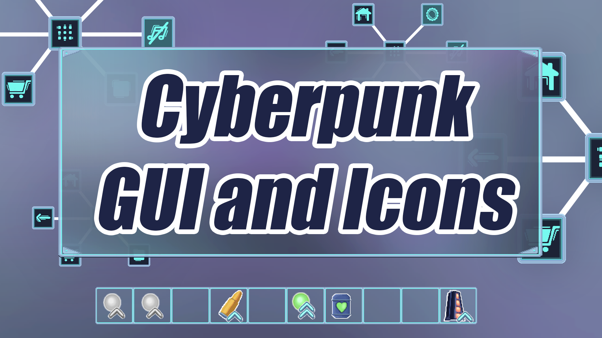 Cyberpunk Bundle - a premium asset pack to build games with GDevelop ...