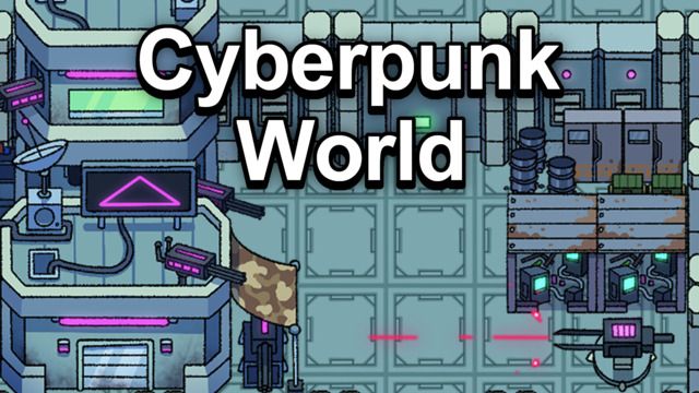 Cyberpunk Neon World - a premium asset pack to build games with ...