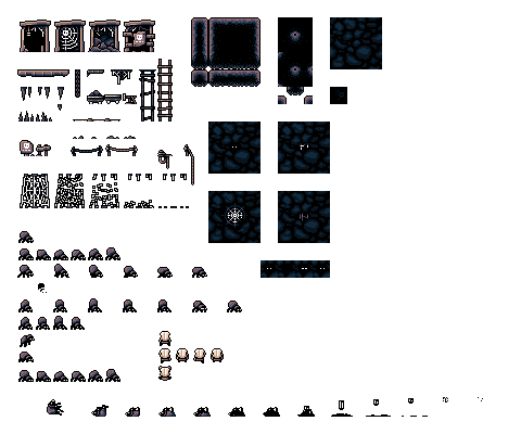 Dungeon Castle Cave - a premium asset pack to build games with GDevelop ...