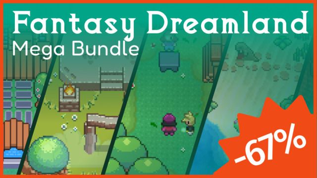Fantasy Dreamland Bundle - a premium asset pack to build games with ...