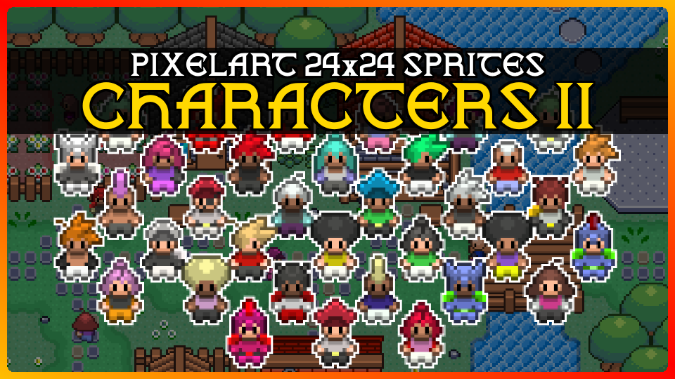 Fantasy Dreamland Characters 2 - a premium asset pack to build games ...