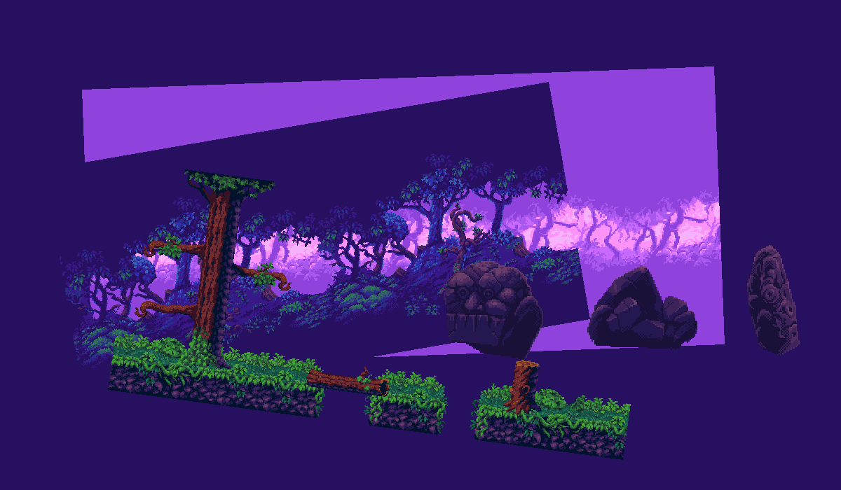 Fantasy Mystical Forest - a premium asset pack to build games with ...