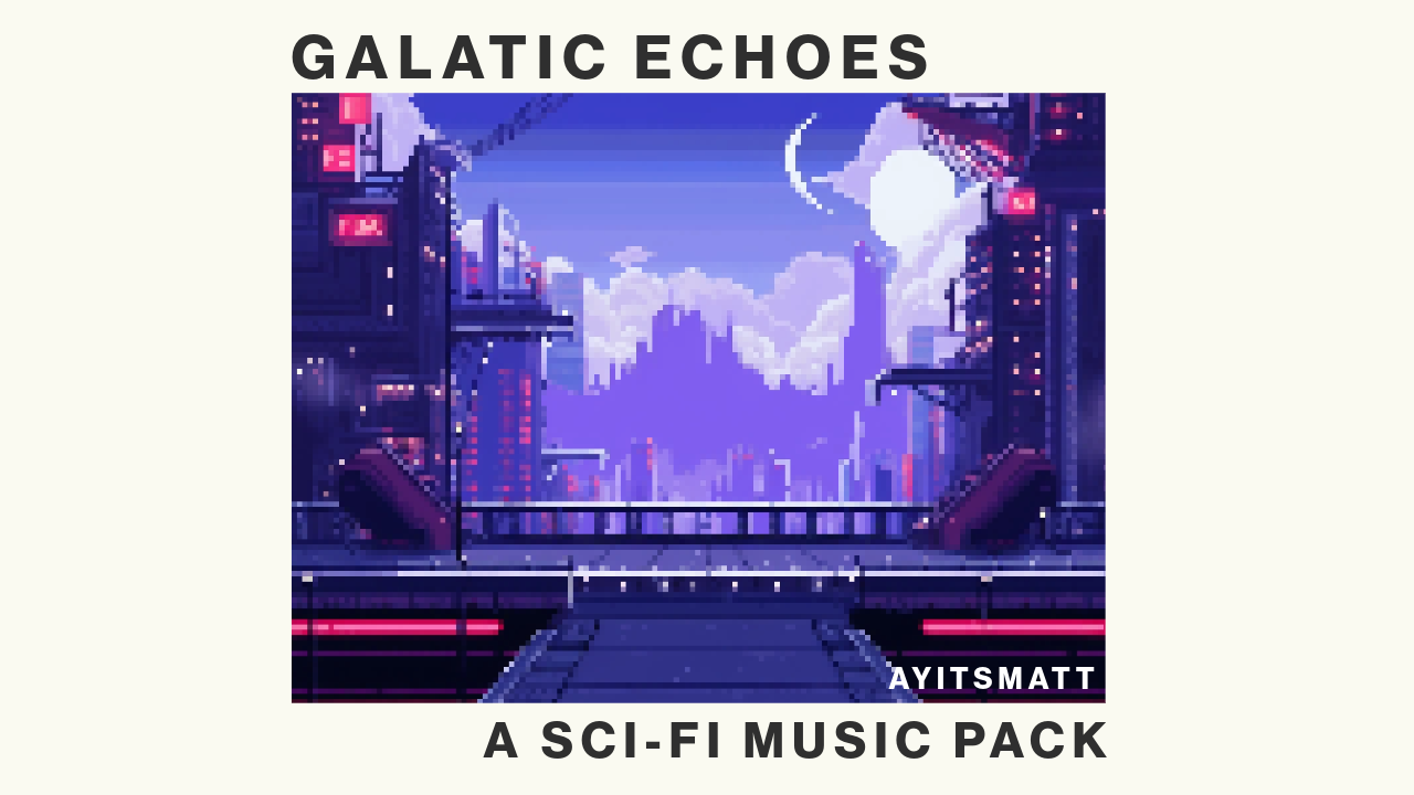 Galactic Echoes - a premium asset pack to build games with GDevelop ...