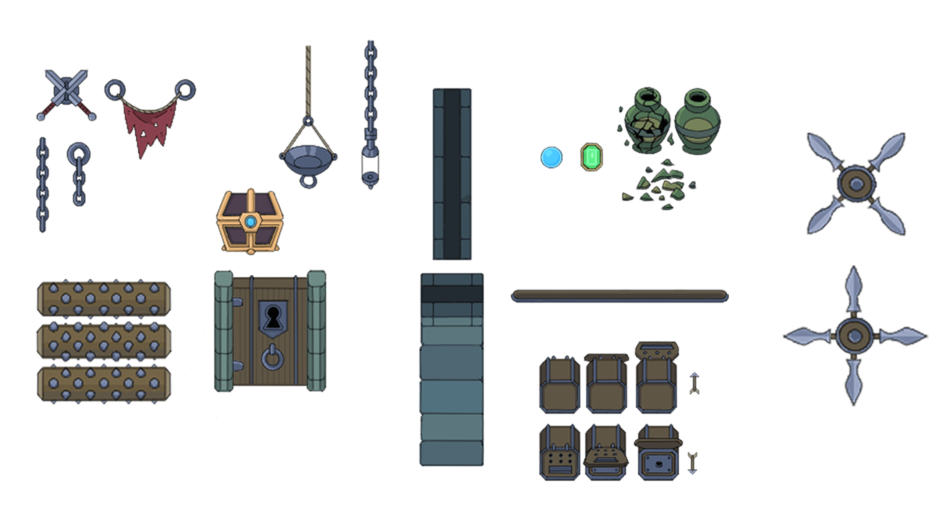 Heroic Fantasy Lost Dungeon - a premium asset pack to build games with ...