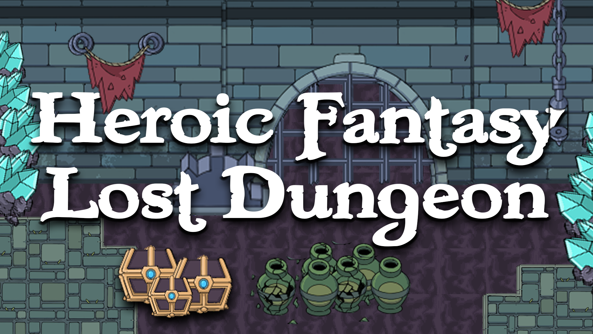 Heroic Fantasy Lost Dungeon - a premium asset pack to build games with ...