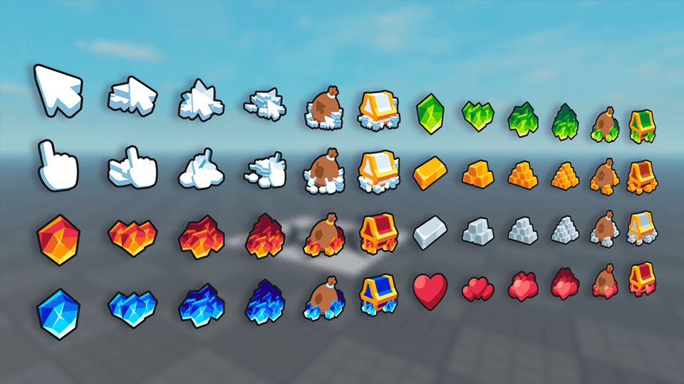 Item Tiers - a premium asset pack to build games with GDevelop. | GDevelop