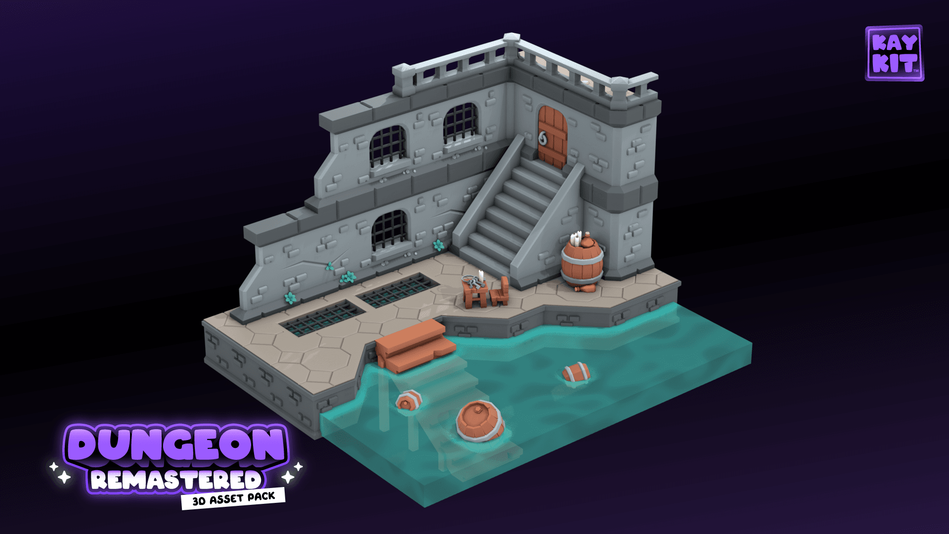 KayKit Dungeon Remastered - a premium asset pack to build games with ...