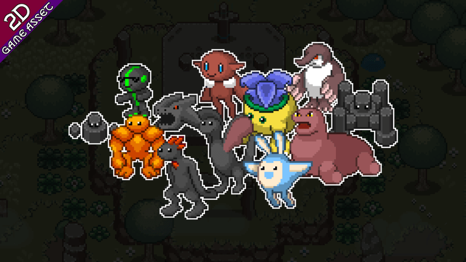 Monster Factory Asset Pack 2 - a premium asset pack to build games with ...