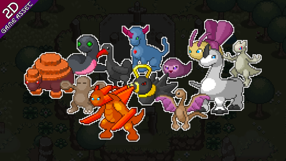 Monster Factory Asset Pack 3 - a premium asset pack to build games with ...