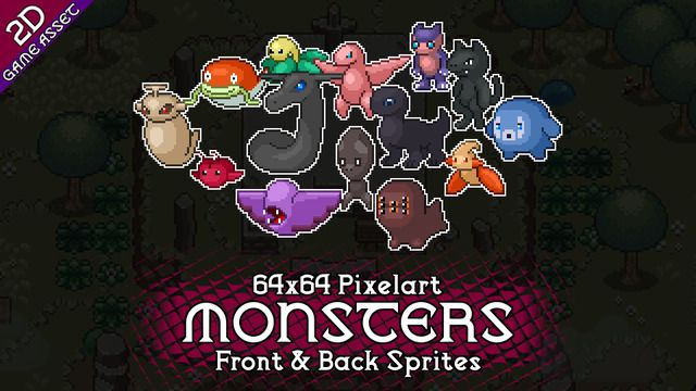 Monster Factory Asset Pack 4 - a premium asset pack to build games with ...