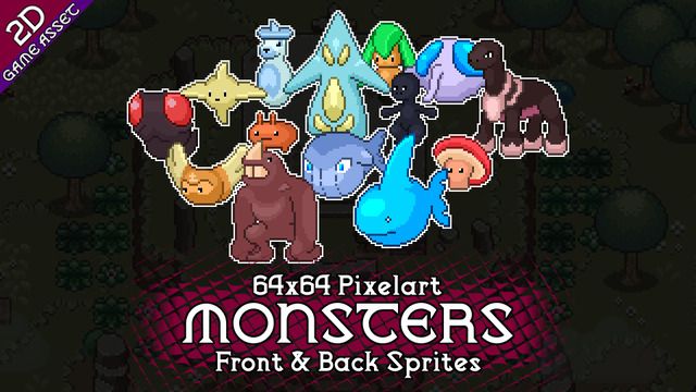 Monster Factory Asset Pack 5 - a premium asset pack to build games with ...