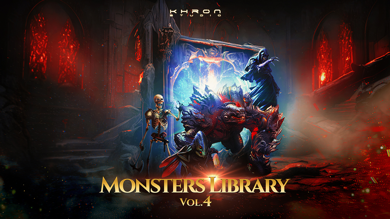 Monster Library Vol 4 - a premium asset pack to build games with ...