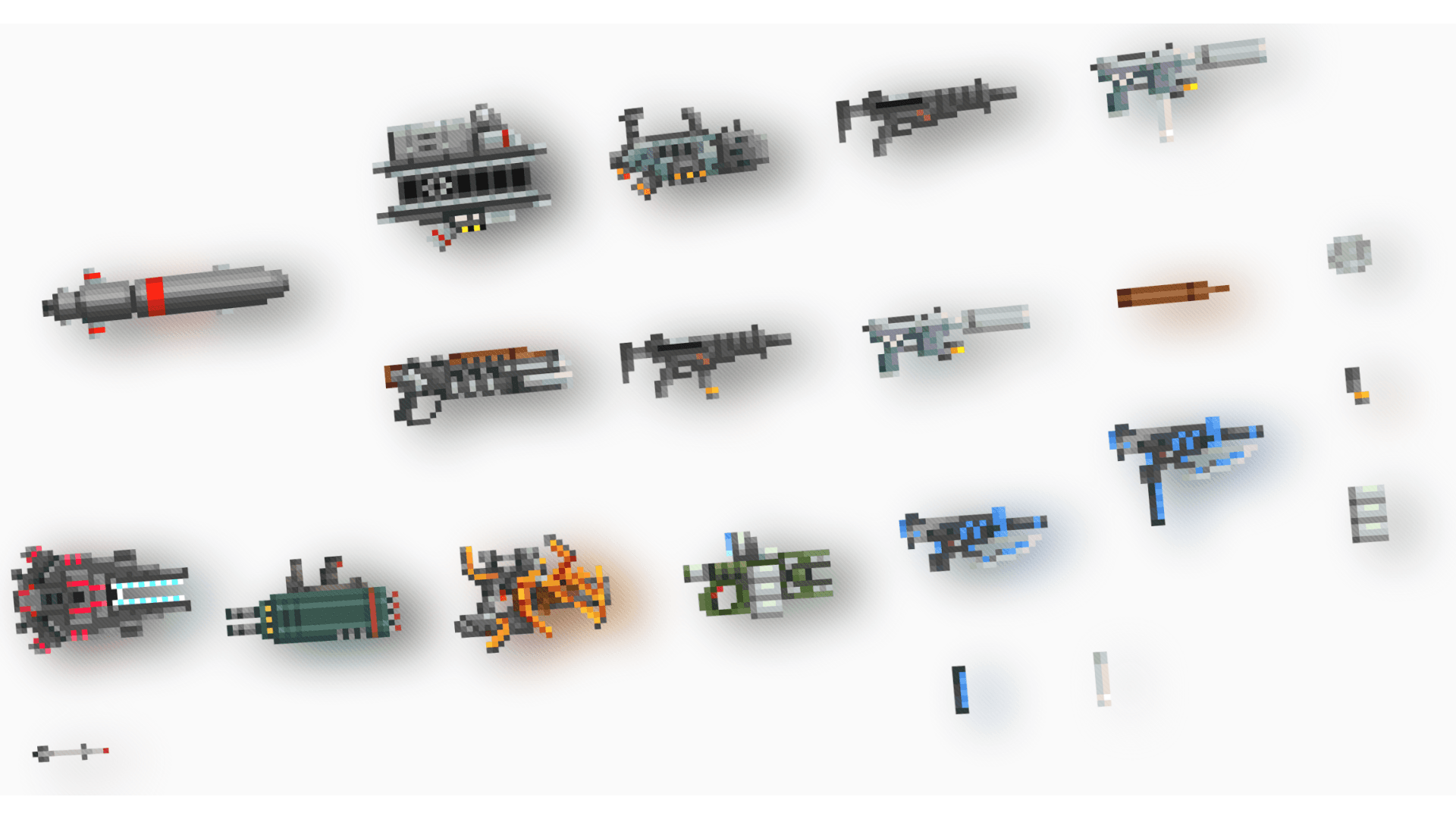 OMA Secondary Weapons - a premium asset pack to build games with ...