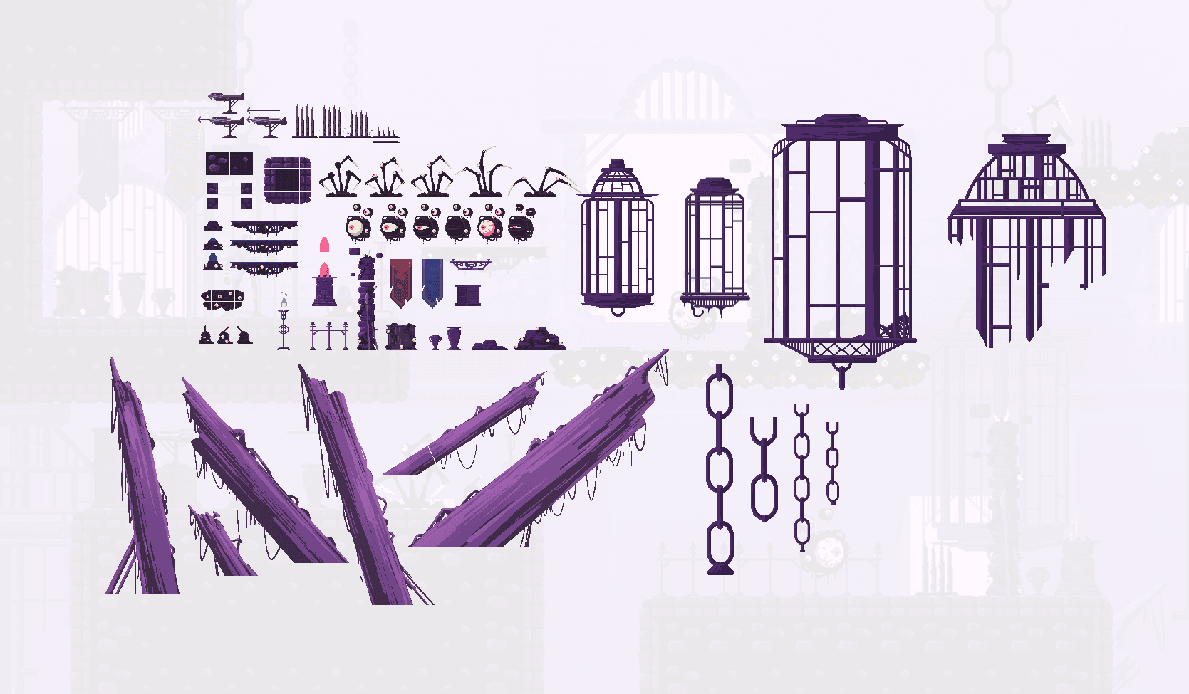 Pixel Dark Fantasy Level 3 - a premium asset pack to build games with ...