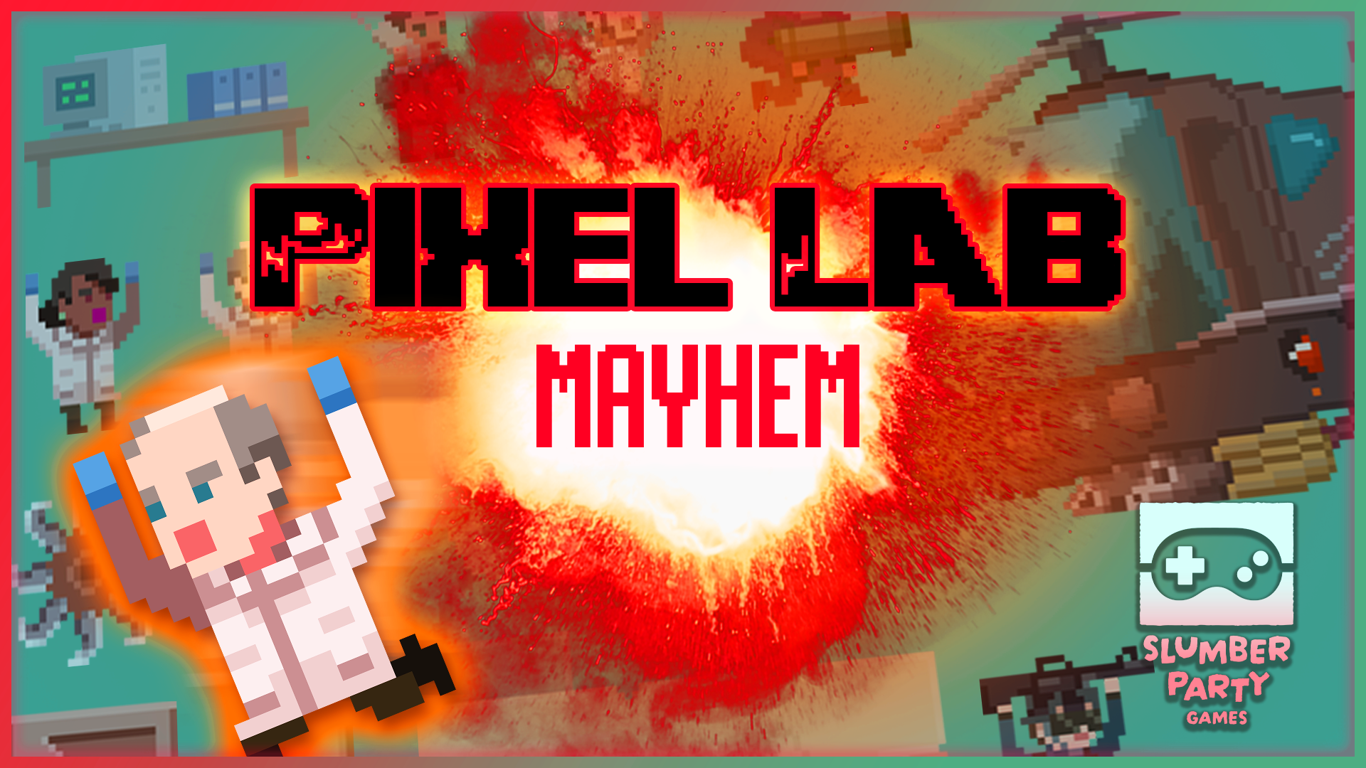 Pixel Lab Mayhem - a premium asset pack to build games with GDevelop ...