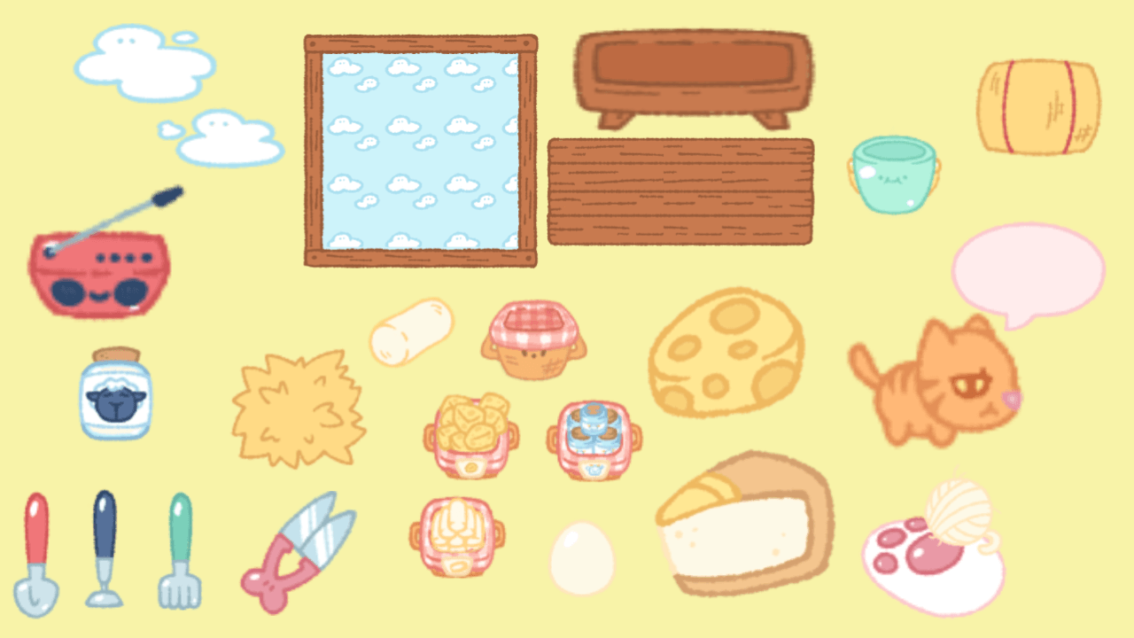 Produce Farm Barn Animals - a premium asset pack to build games with ...