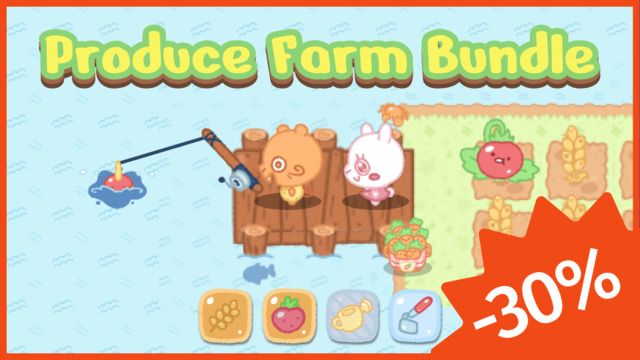 Produce Farm Bundle - a premium asset pack to build games with GDevelop ...