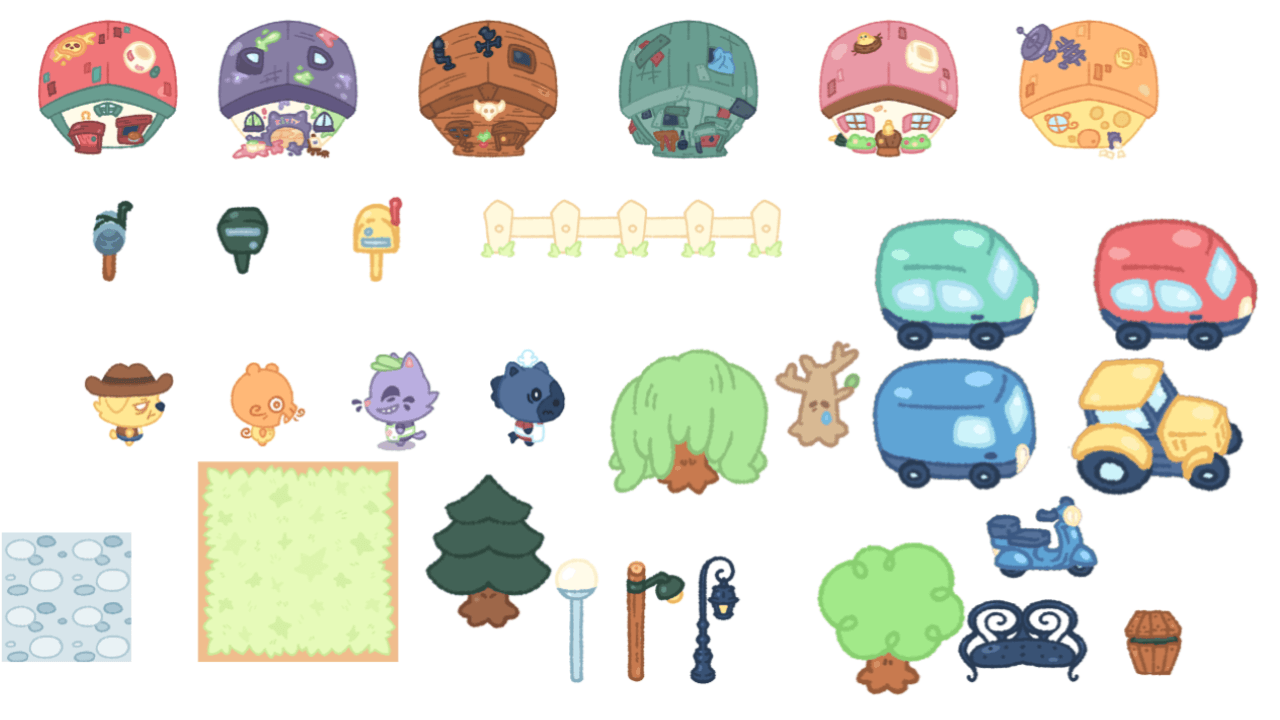 Produce Farm City - a premium asset pack to build games with GDevelop ...