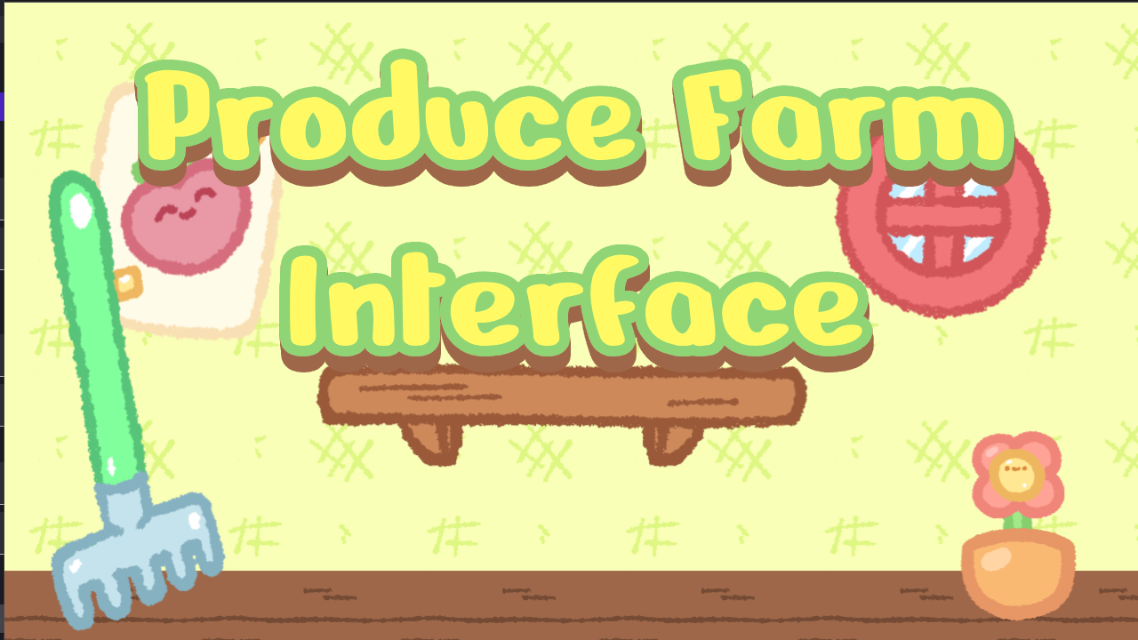 Produce Farm Interface - a premium asset pack to build games with ...