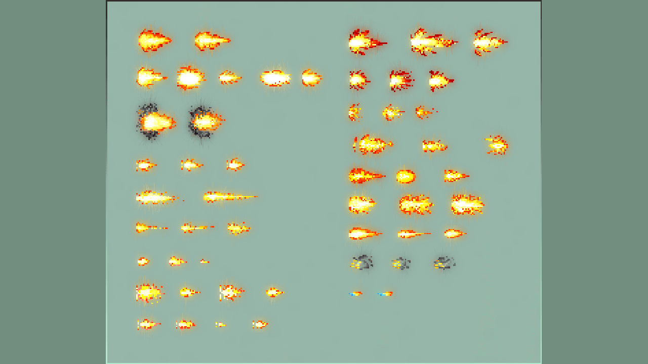 RC Art - Muzzle Effects - a premium asset pack to build games with ...