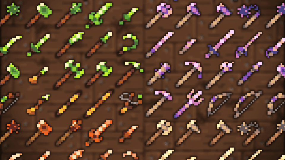 RPG Weapons - a premium asset pack to build games with GDevelop. | GDevelop