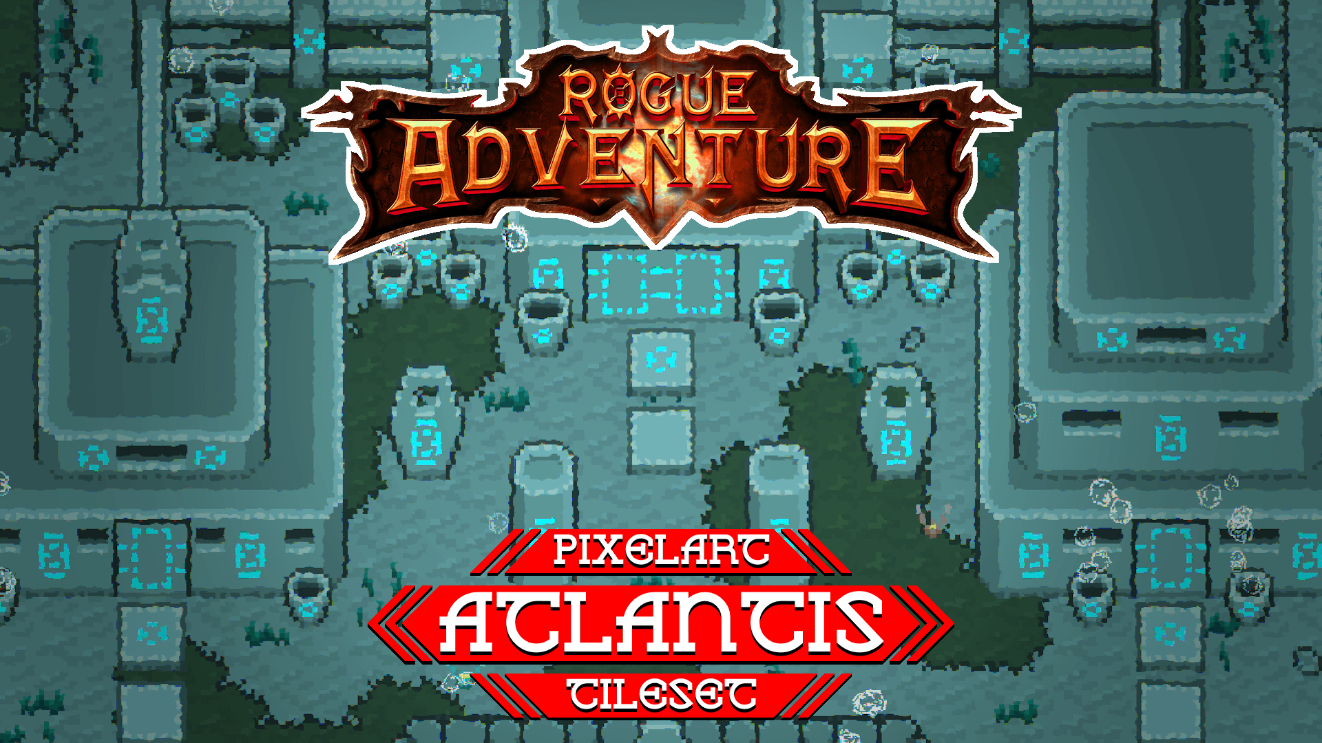 Rogue Adventure Atlantis - a premium asset pack to build games with ...