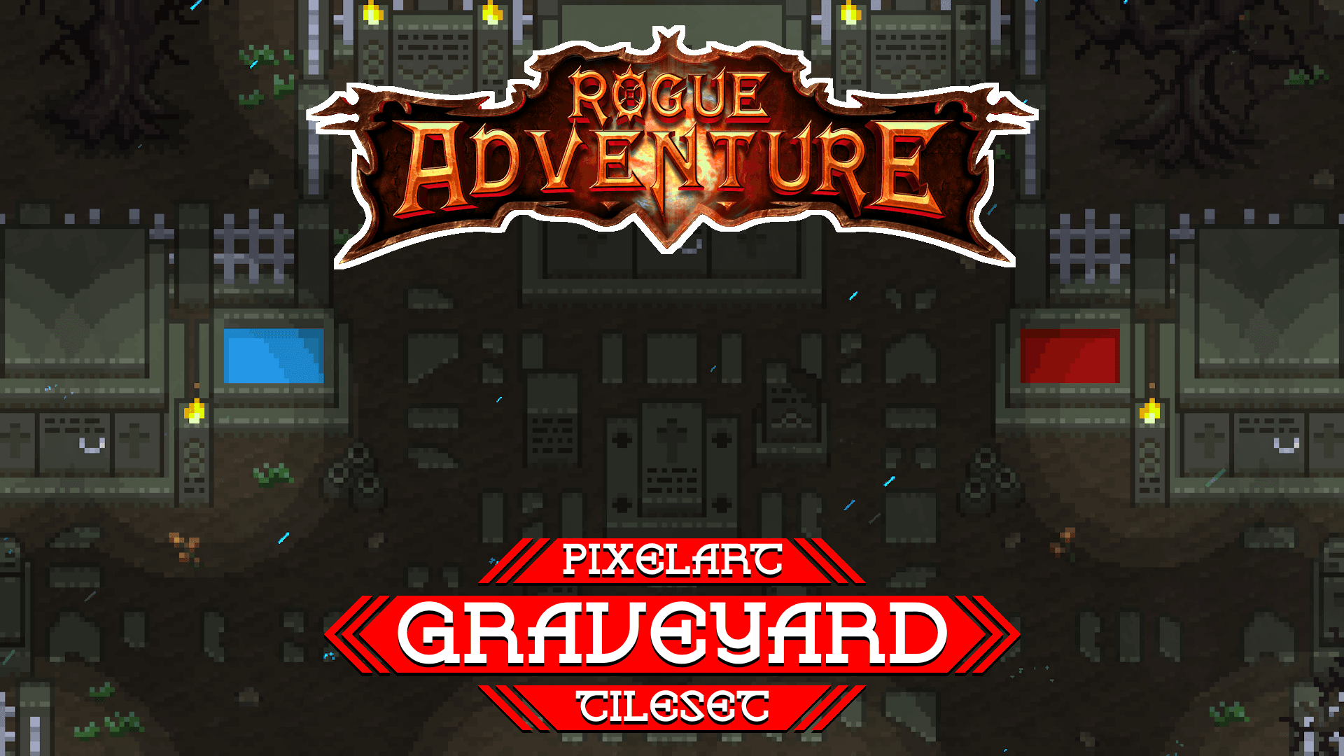 Rogue Adventure Graveyard - a premium asset pack to build games with ...