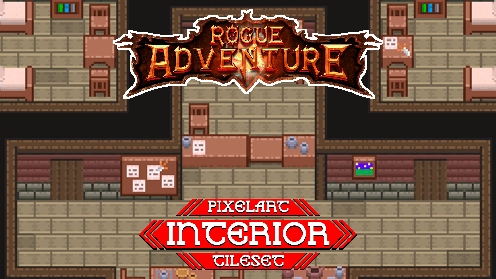 Rogue Adventure Interior - a premium asset pack to build games with ...