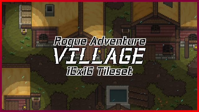 Rogue Adventure Village - a premium asset pack to build games with ...