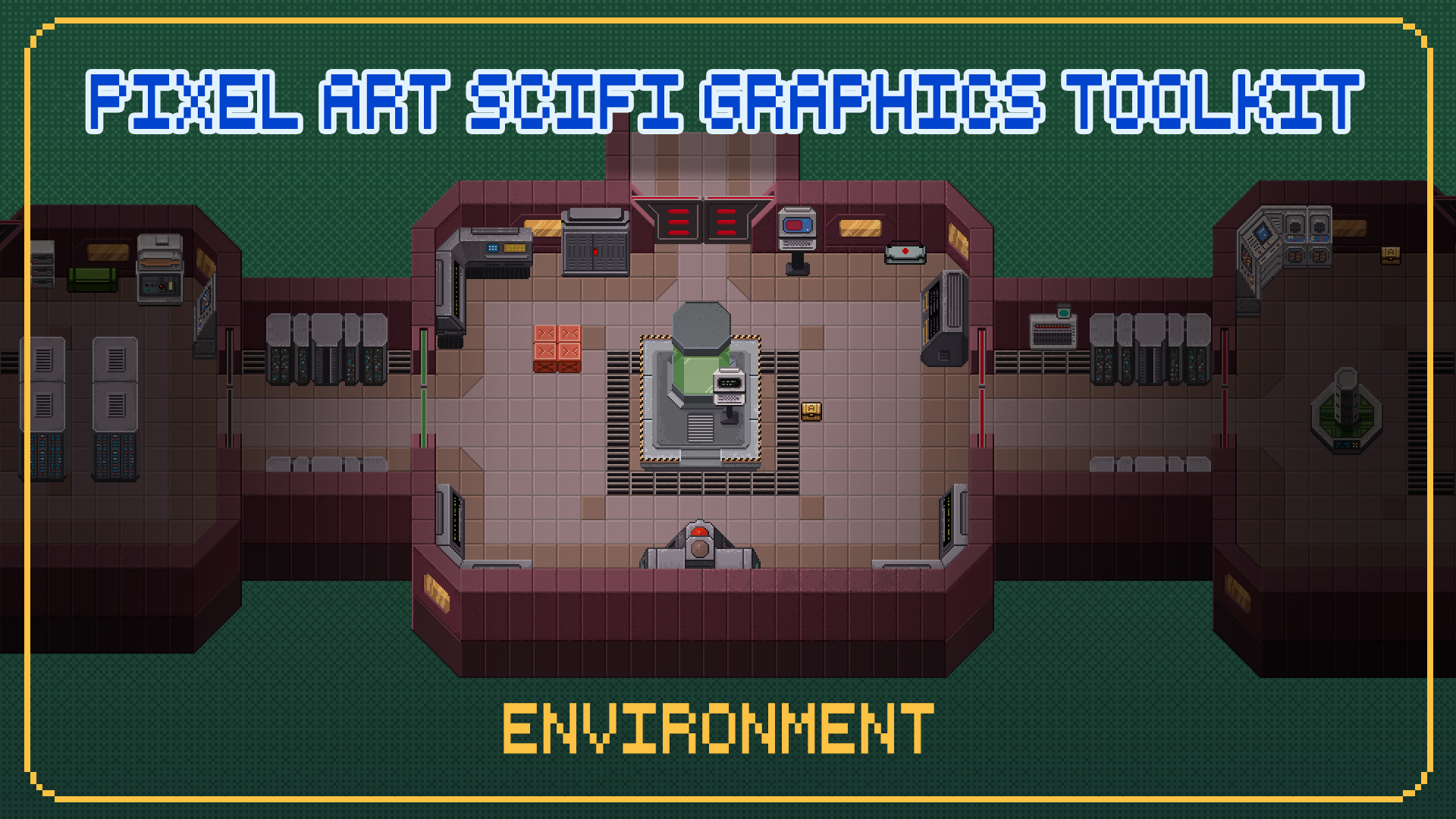 Sci-Fi Environment - a premium asset pack to build games with GDevelop ...