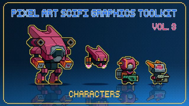 SciFi Graphics Toolkit Vol 3 - a premium asset pack to build games with ...