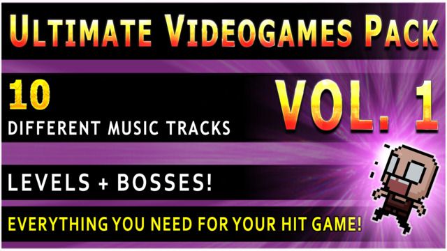 ULTIMATE VIDEOGAMES - VOL.1 - PACK - a premium asset pack to build ...