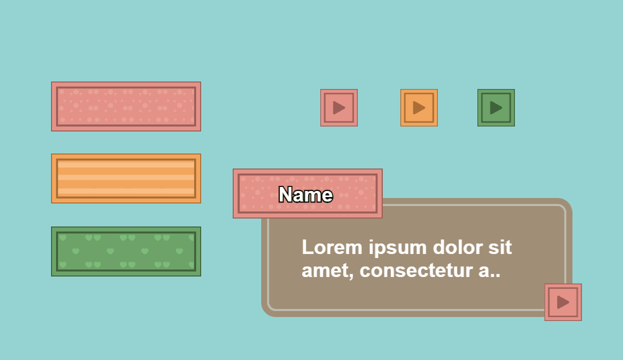 Visual Novel Bundle - a premium asset pack to build games with GDevelop ...