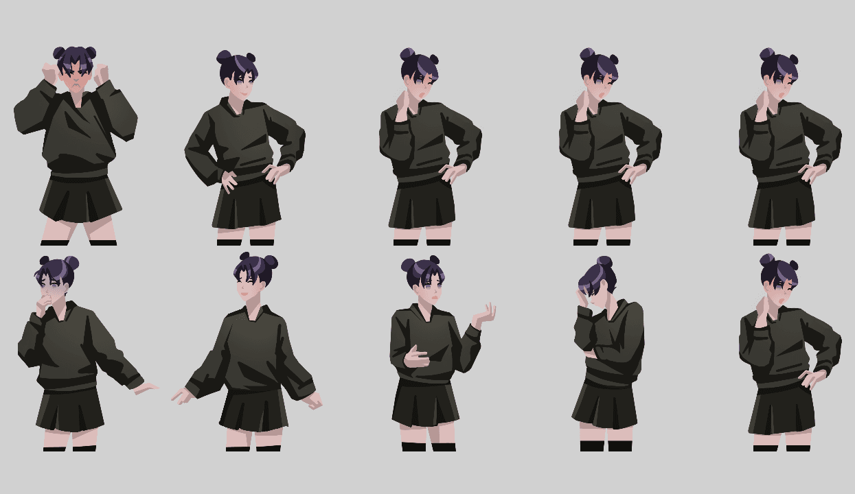 Visual novel - The basics - a premium asset pack to build games with ...