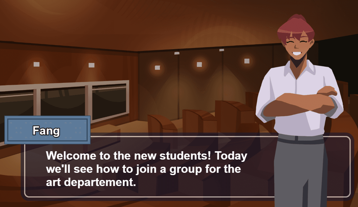 Visual novel - University - a premium asset pack to build games with ...