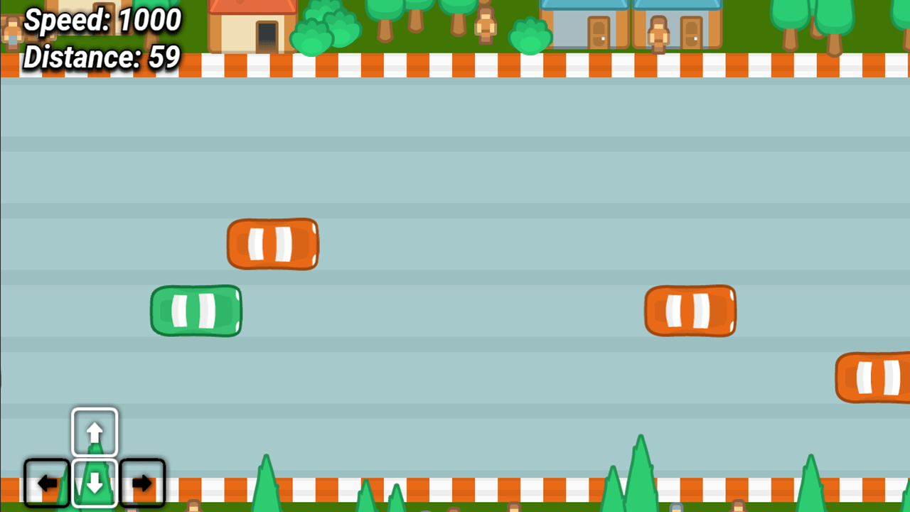 2D Laner Racer - a premium game template for GDevelop. | GDevelop