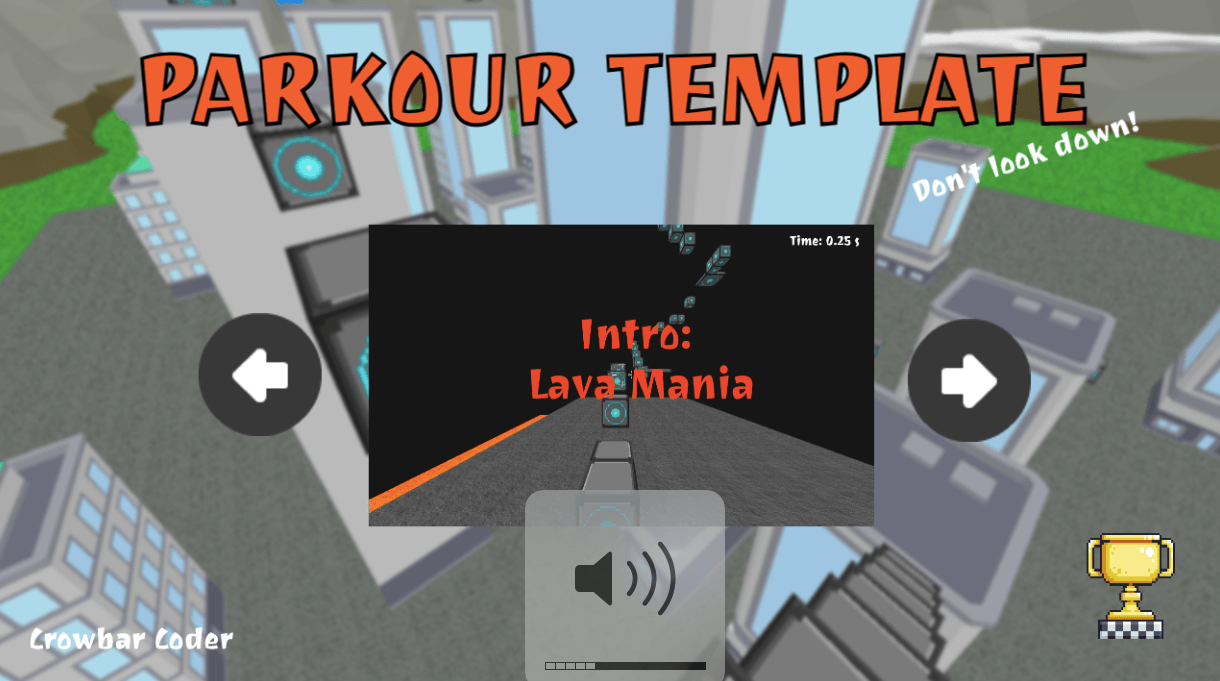 3D FPS Parkour - a premium game template for GDevelop. | GDevelop