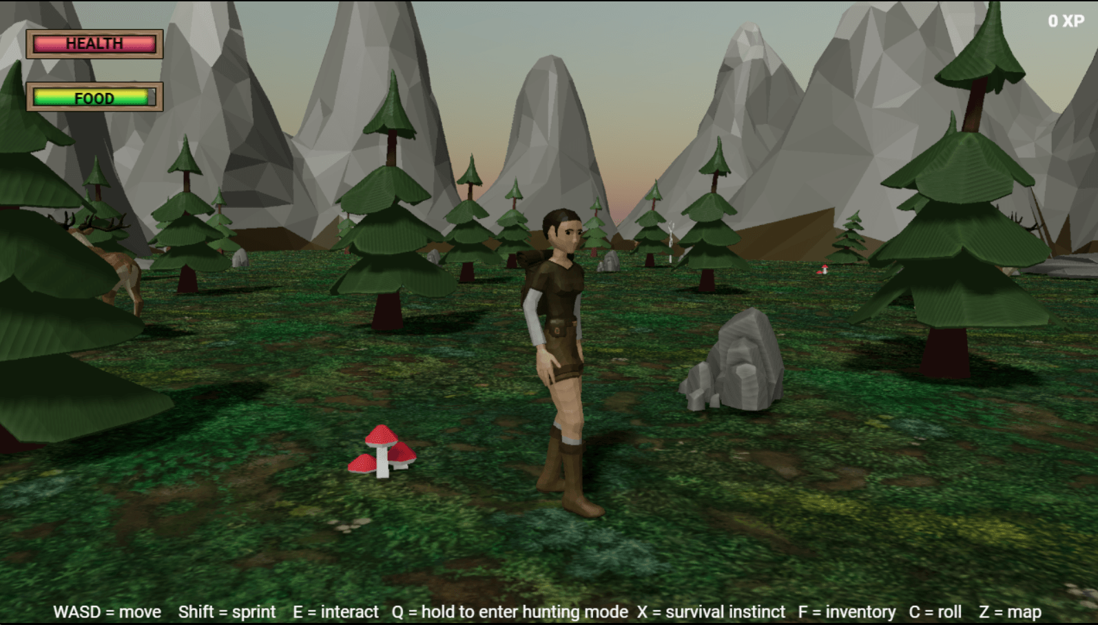 3D Survival Game - a premium game template for GDevelop. | GDevelop