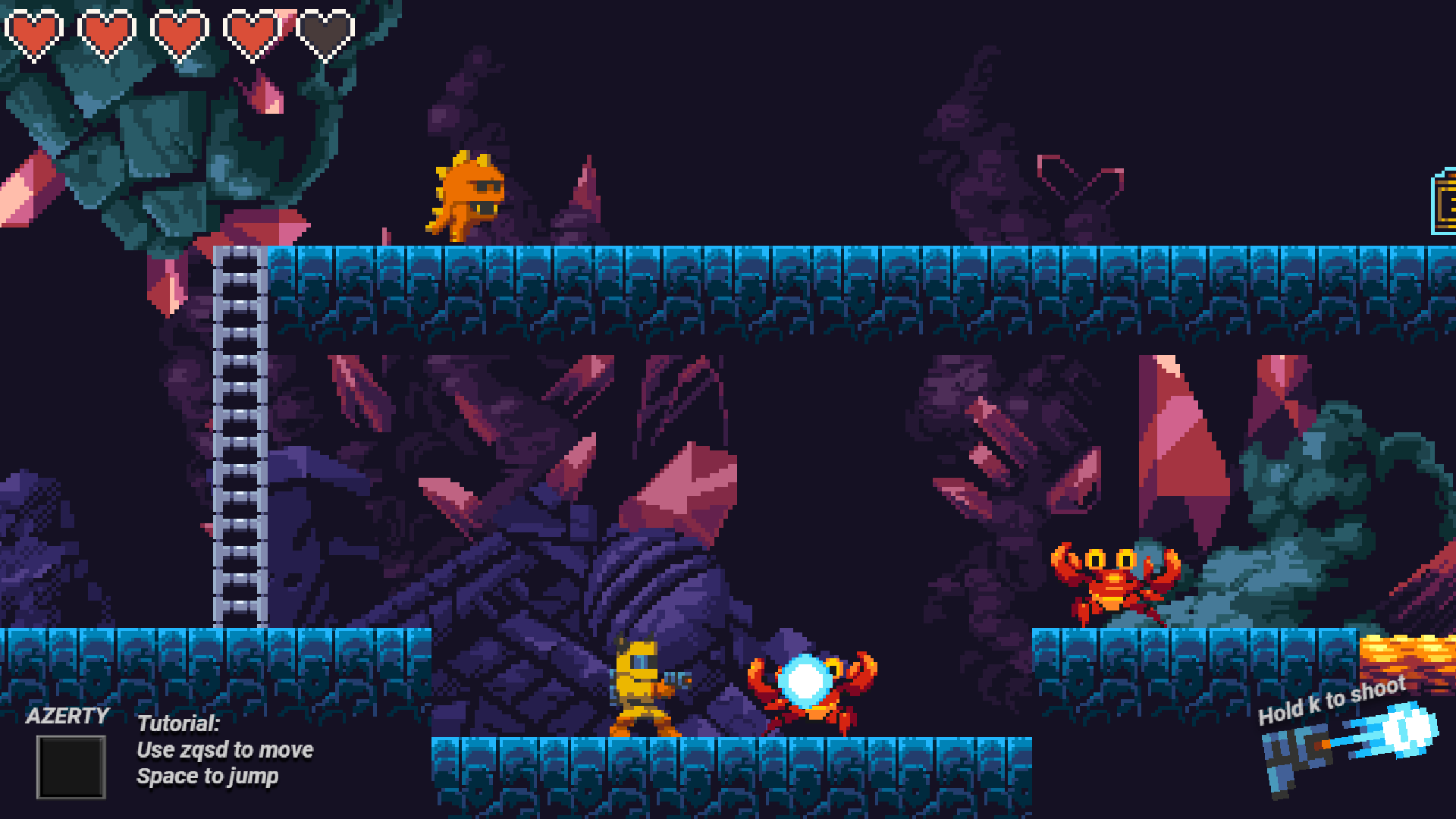 Action Platformer Pixel - a premium game template for GDevelop. | GDevelop