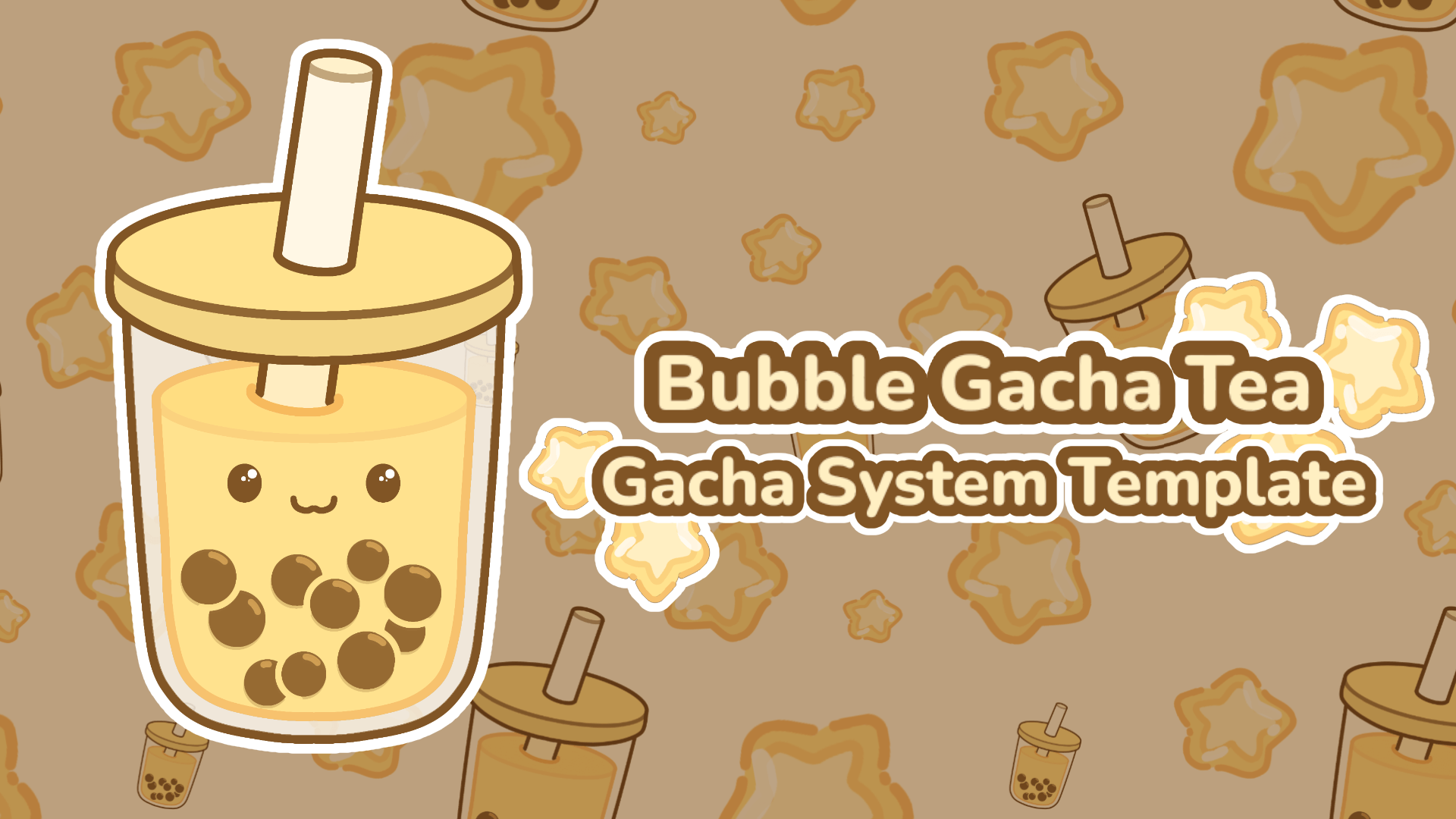 Bubble Gacha Tea - a premium game template for GDevelop. | GDevelop