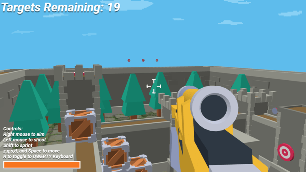 FPS Game Template - a premium game template for GDevelop. | GDevelop