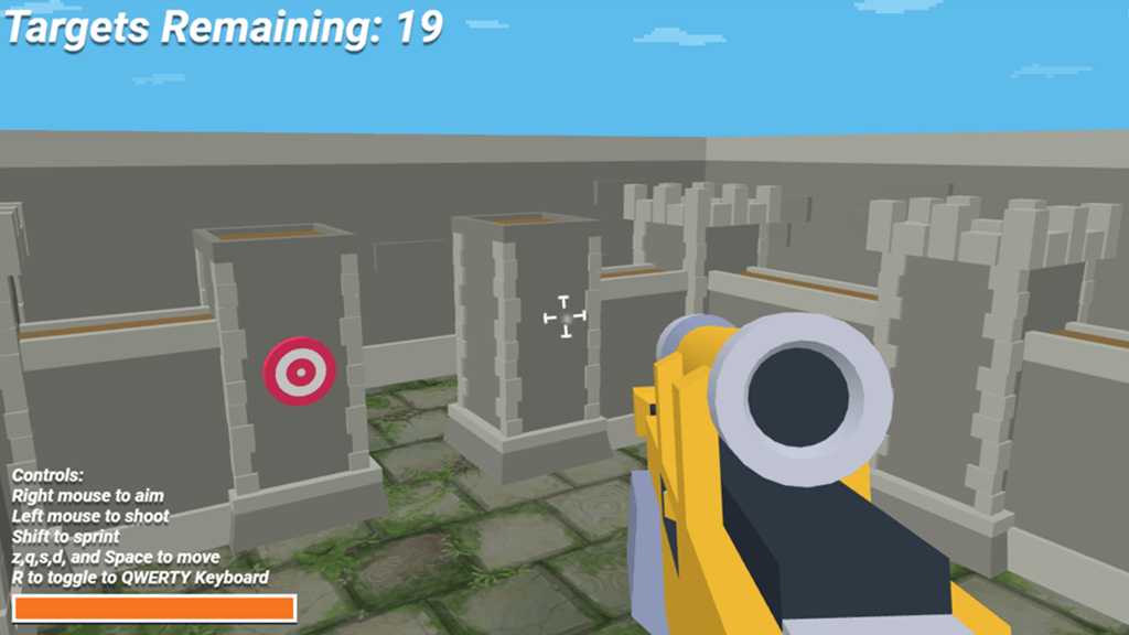 FPS Game Template - a premium game template for GDevelop. | GDevelop